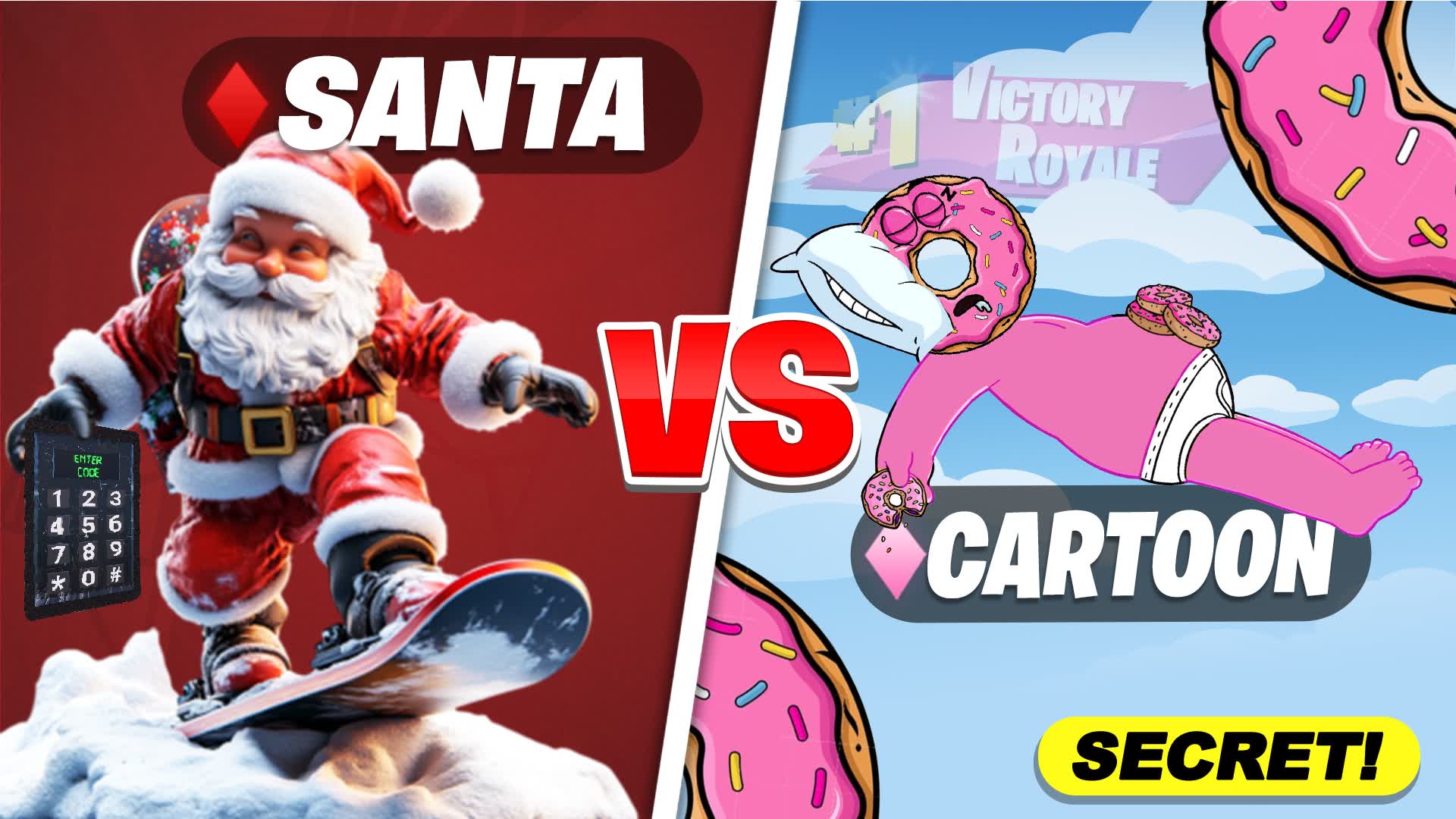 Red vs Blue – Festive Arena 0950-0870-5308 by sebirp - Fortnite ...