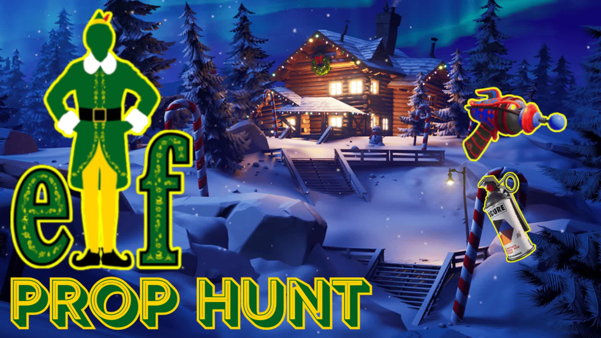 Elf Prop Hunt 8795-2552-1724 by sillygamingguy - Fortnite Creative Map ...