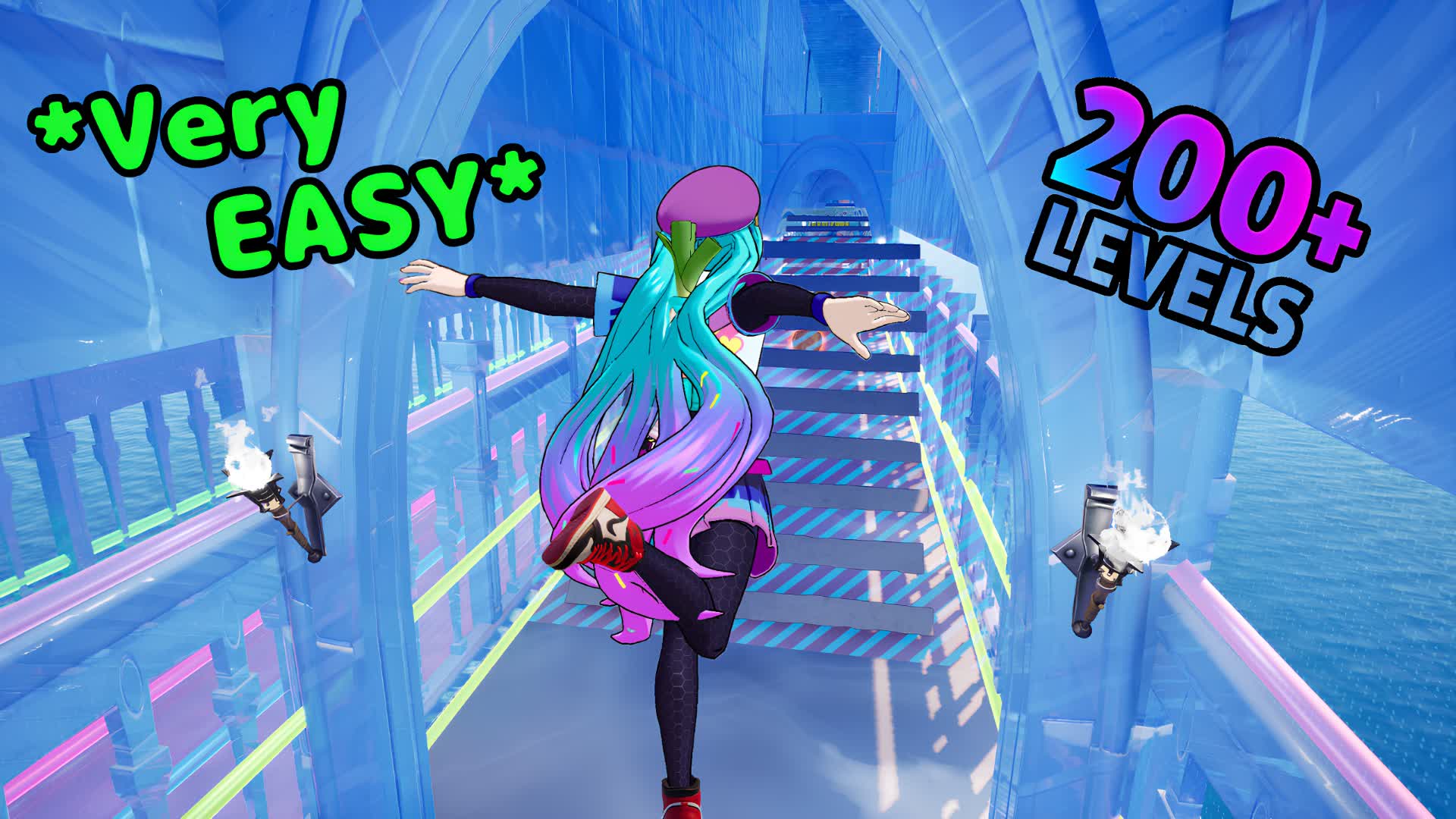 ICE PARKOUR Très facile. 5397-8326-0923 par masami_k - Fortnite