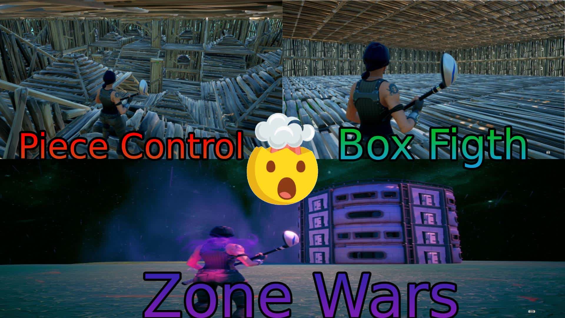 😼Zone wars🥊🎁Box Figth🧩Piece control 0678-3718-5105 by islas - Fortnite ...