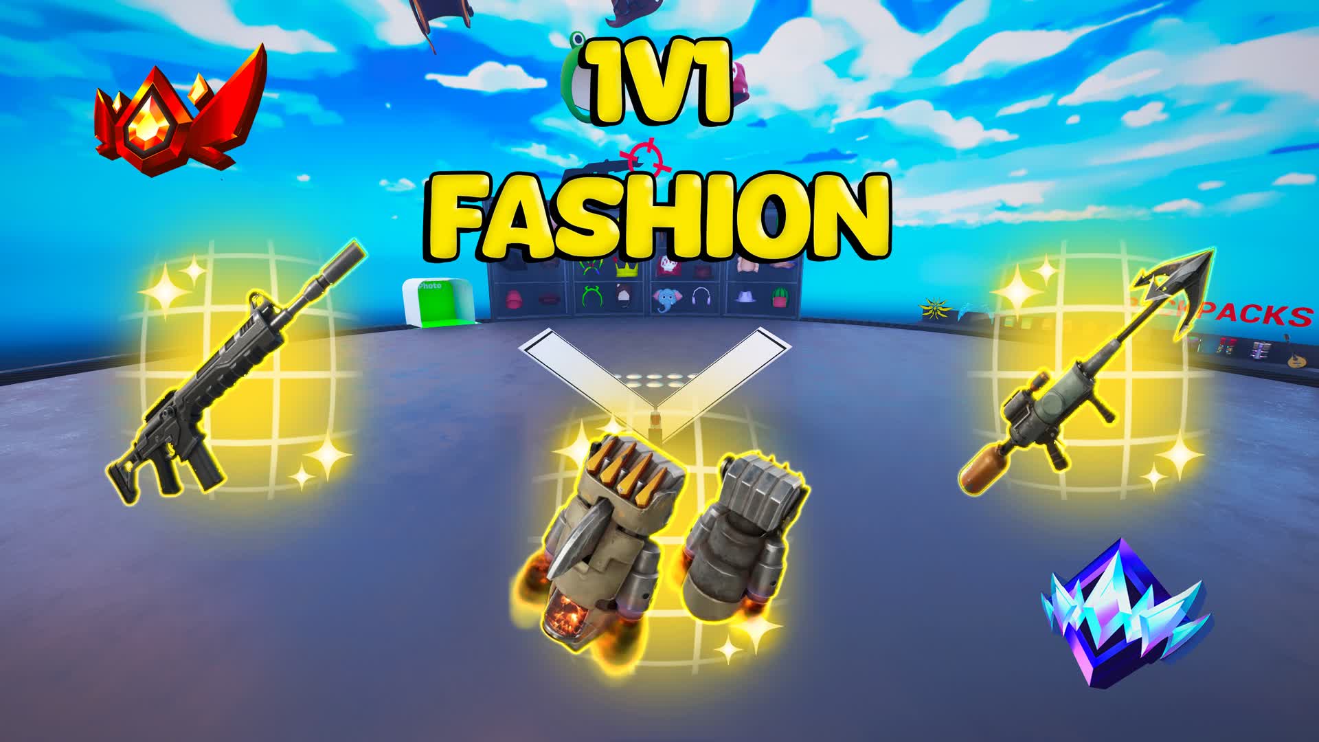 😎 1V1 FASHION 🎯 1940-3842-4406 by pandvll - Fortnite Creative Map Code ...