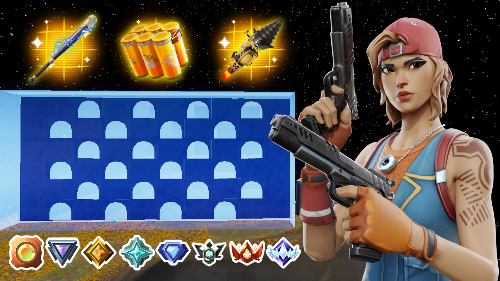 24 Player Zone Wars 0876-2358-0306 by kidusfn - Fortnite Creative Map ...