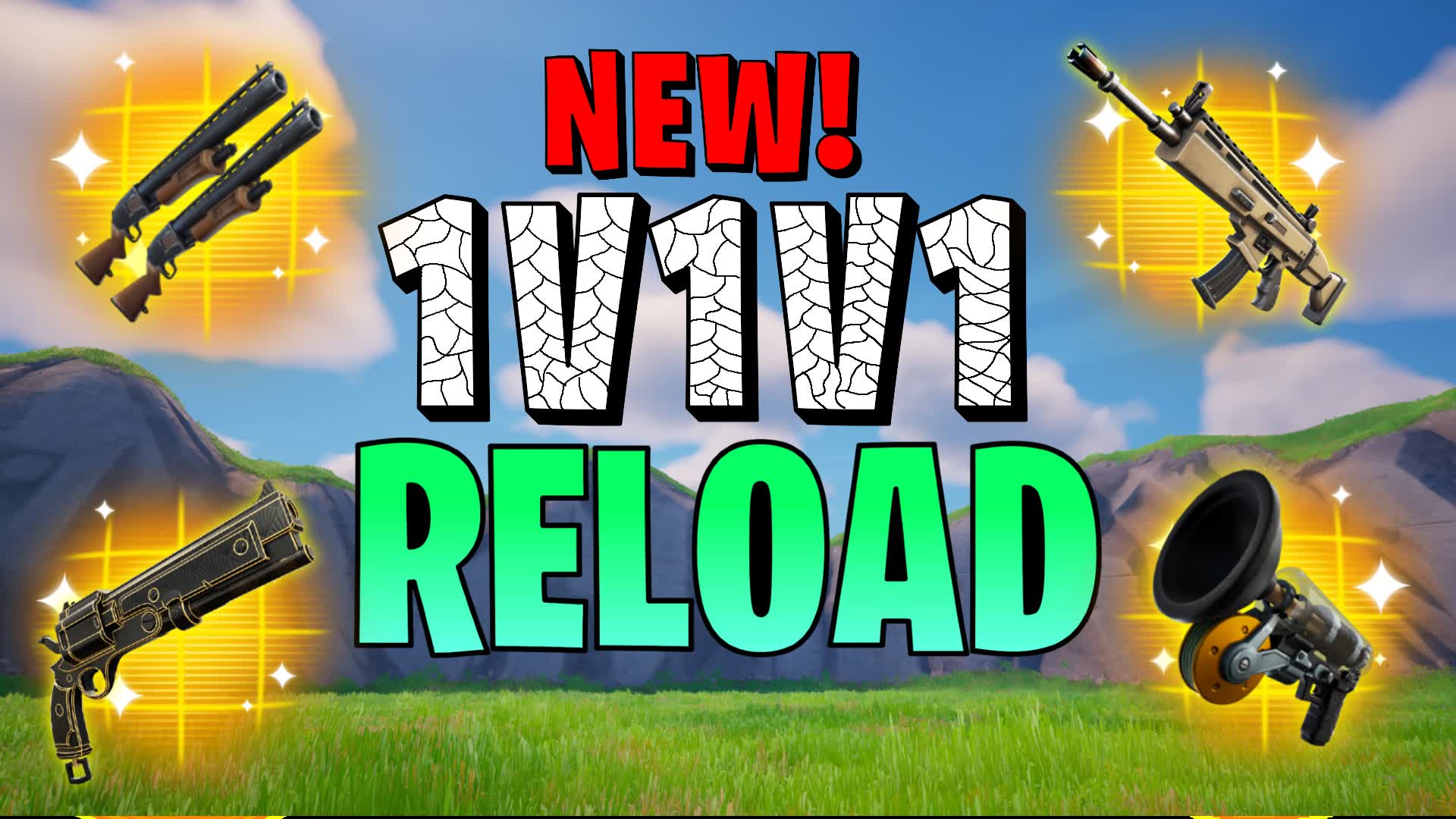 1v1v1 RELOAD 1v1 EXOTIC GUNS 2966-7757-6072 by dako31 - Fortnite