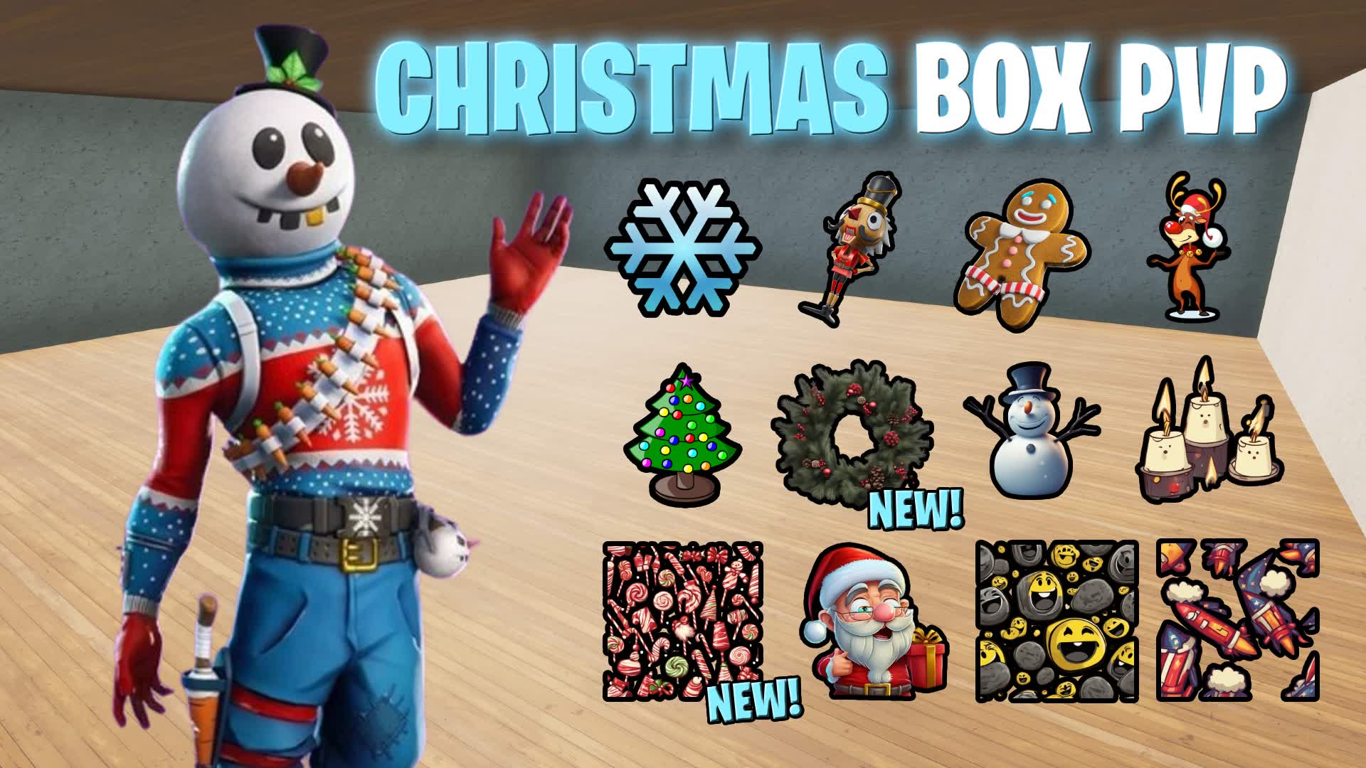CHRISTMAS BOX PVP🎄📦 0865-0684-8804 by astro0 - Fortnite Creative Map ...