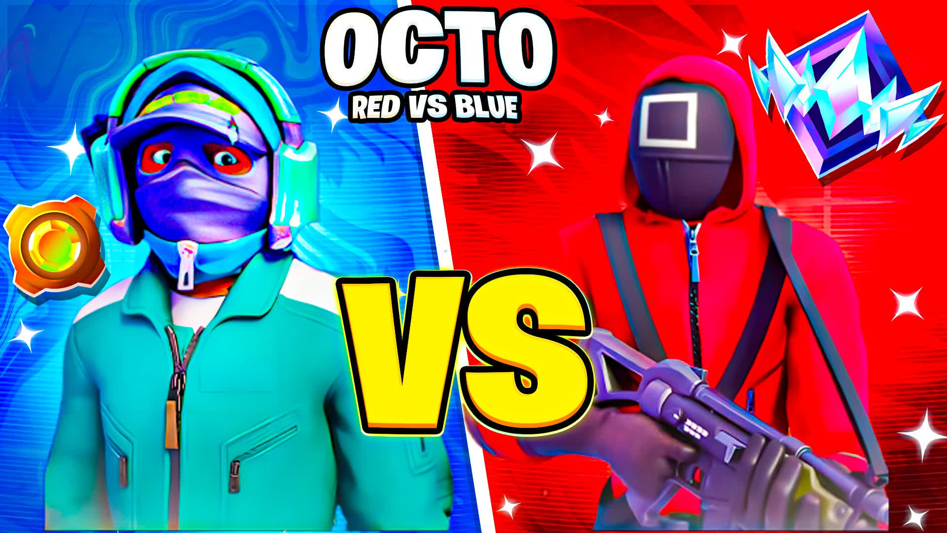OCTO RED VS BLUE 🔴🔵 5116-7725-8107 by siilviuufn - Fortnite Creative Map Code - Fortnite.GG