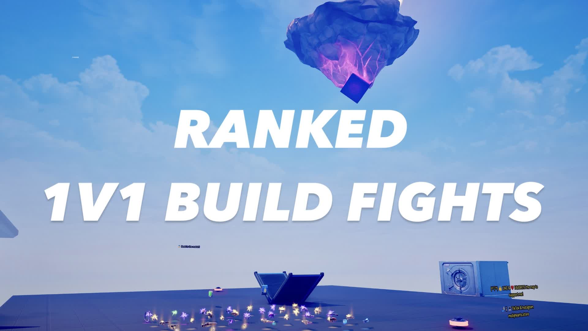 RANKED 1V1 BUILD FIGHTS 5732-9207-7418 by wrld999 - Fortnite Creative Map Code - Fortnite.GG