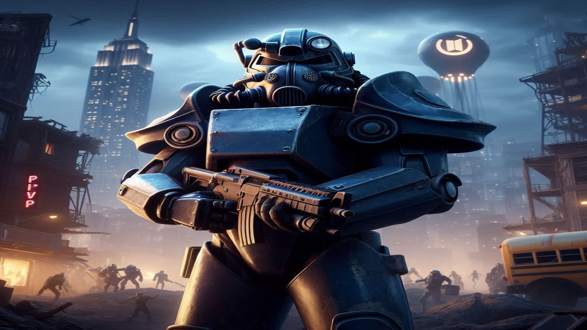 Fort Fallout (Custom Power Armor) 0799-8980-5069 من ابتكار evntgames ...