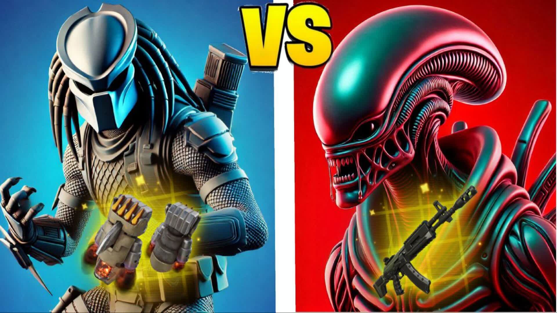 ALIENS VS PREDATOR🔴 🔵 8689-3956-8492 by tbrke - Fortnite Creative Map ...