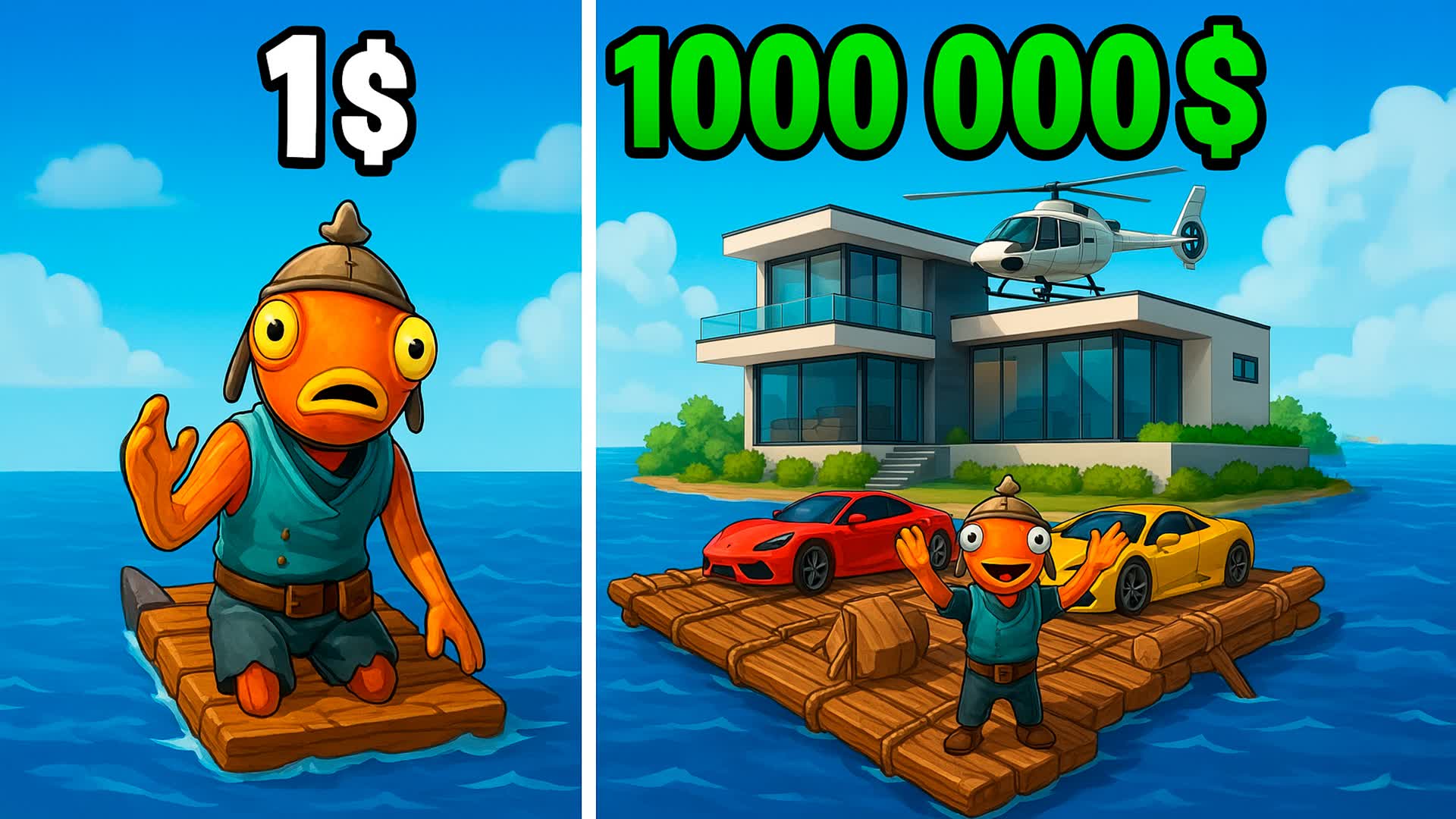 RAFT TO MANSION TYCOON 🌊 [CO-OP] 1691-5009-3733 by mkmaps - Fortnite ...