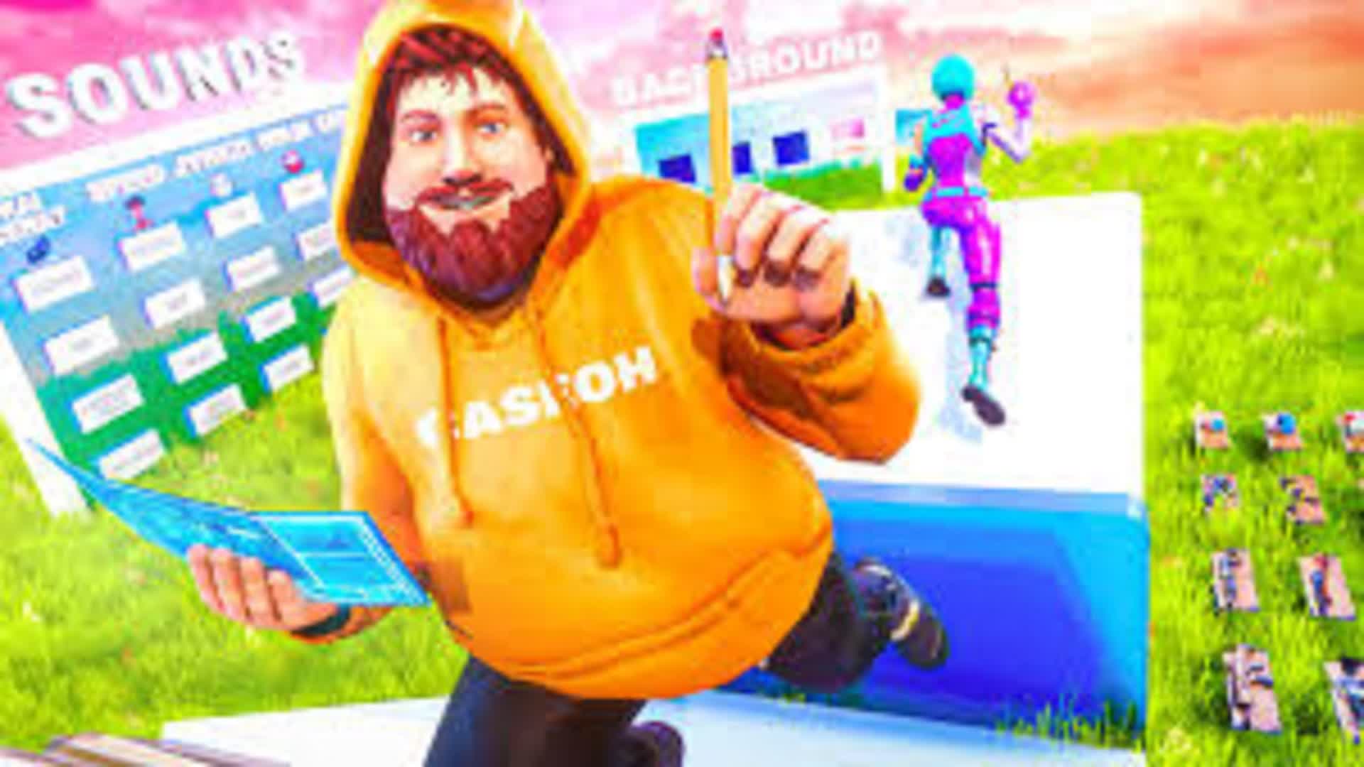 Caseoh 1V1 BUILD FIGHT 9489-7008-8866 من ابتكار fatch2you - Fortnite