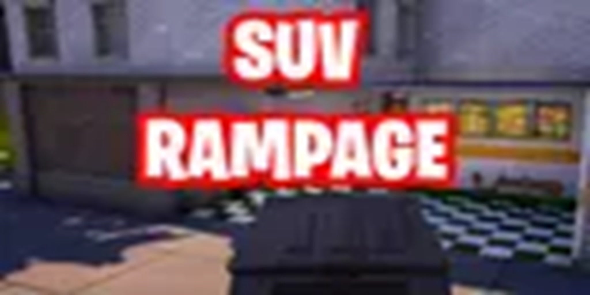 SUV Rampage 7677-0570-3977 by radiantlamb - Fortnite Creative Map Code - Fortnite.GG