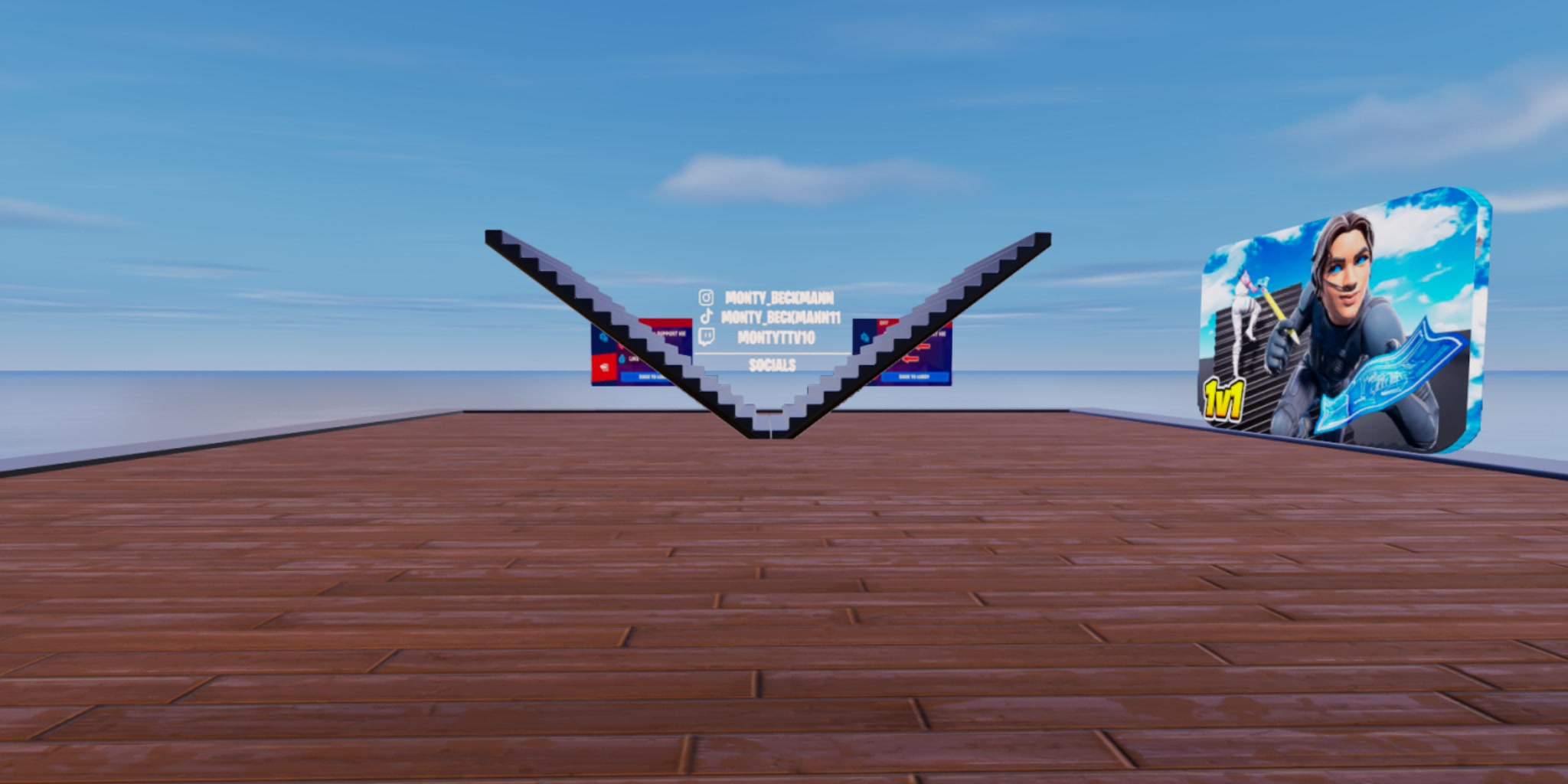 Monty 1v1 8748-0692-8228 by m0nty - Fortnite Creative Map Code ...