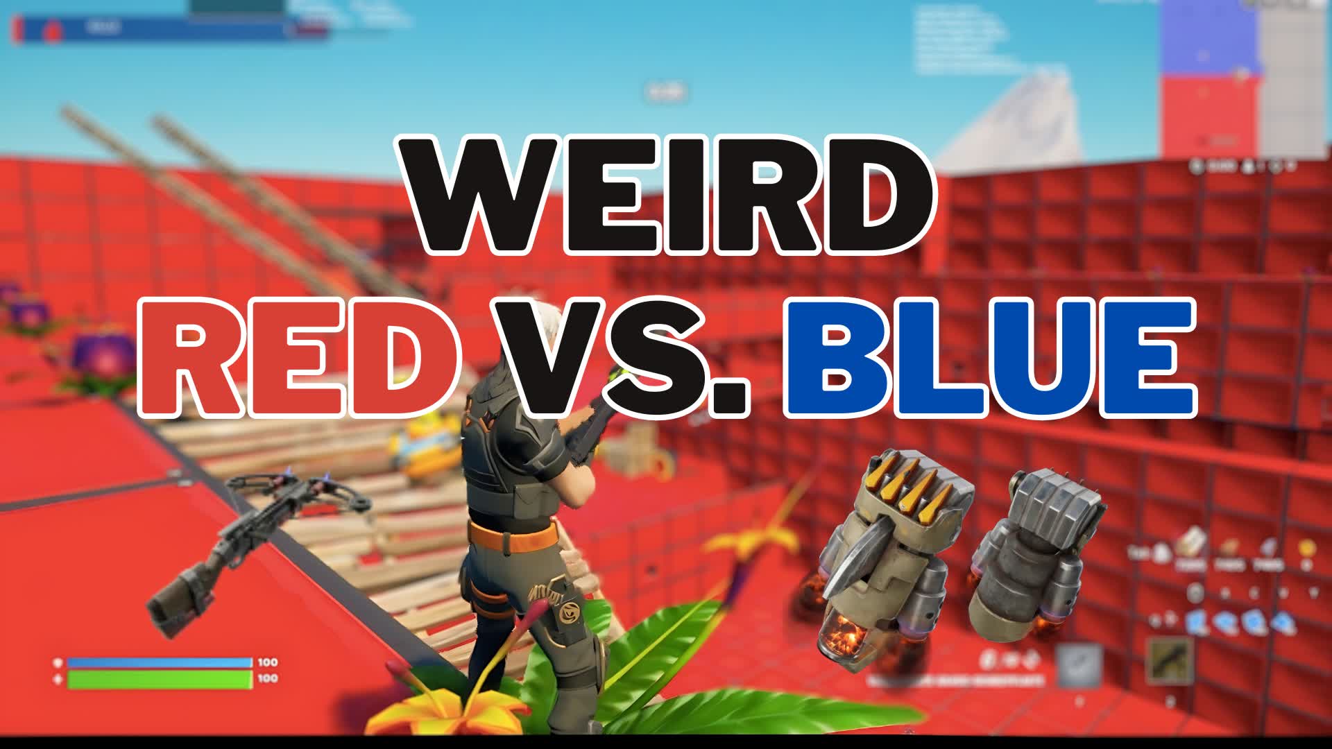 🤯😵‍💫 WEIRD RED VS BLUE 🔴🔵 8664-6741-7428 by goht - Fortnite Creative ...