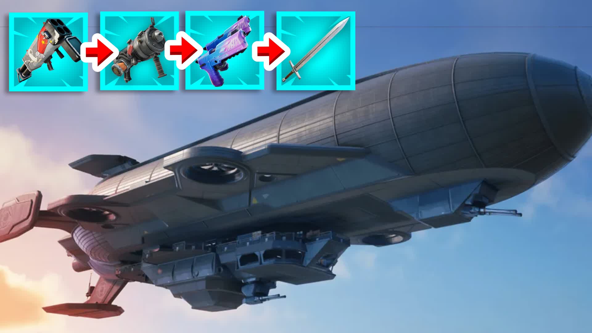 Blimp Exotic Gungame 🎯 3683-9170-8834 by bullseye - Fortnite.GG
