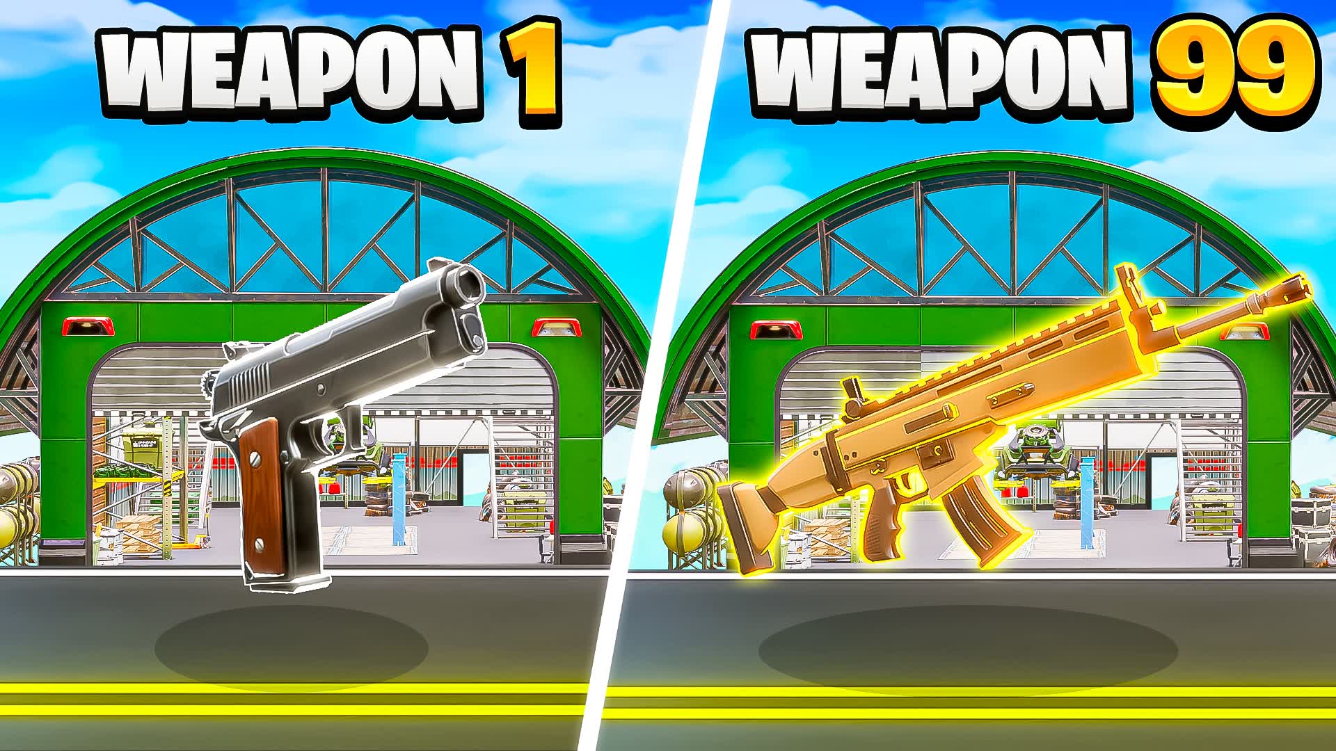 MILITARY INFINITE GUN GAME 🛩️ 1696-2333-0582 by drink - Fortnite ...