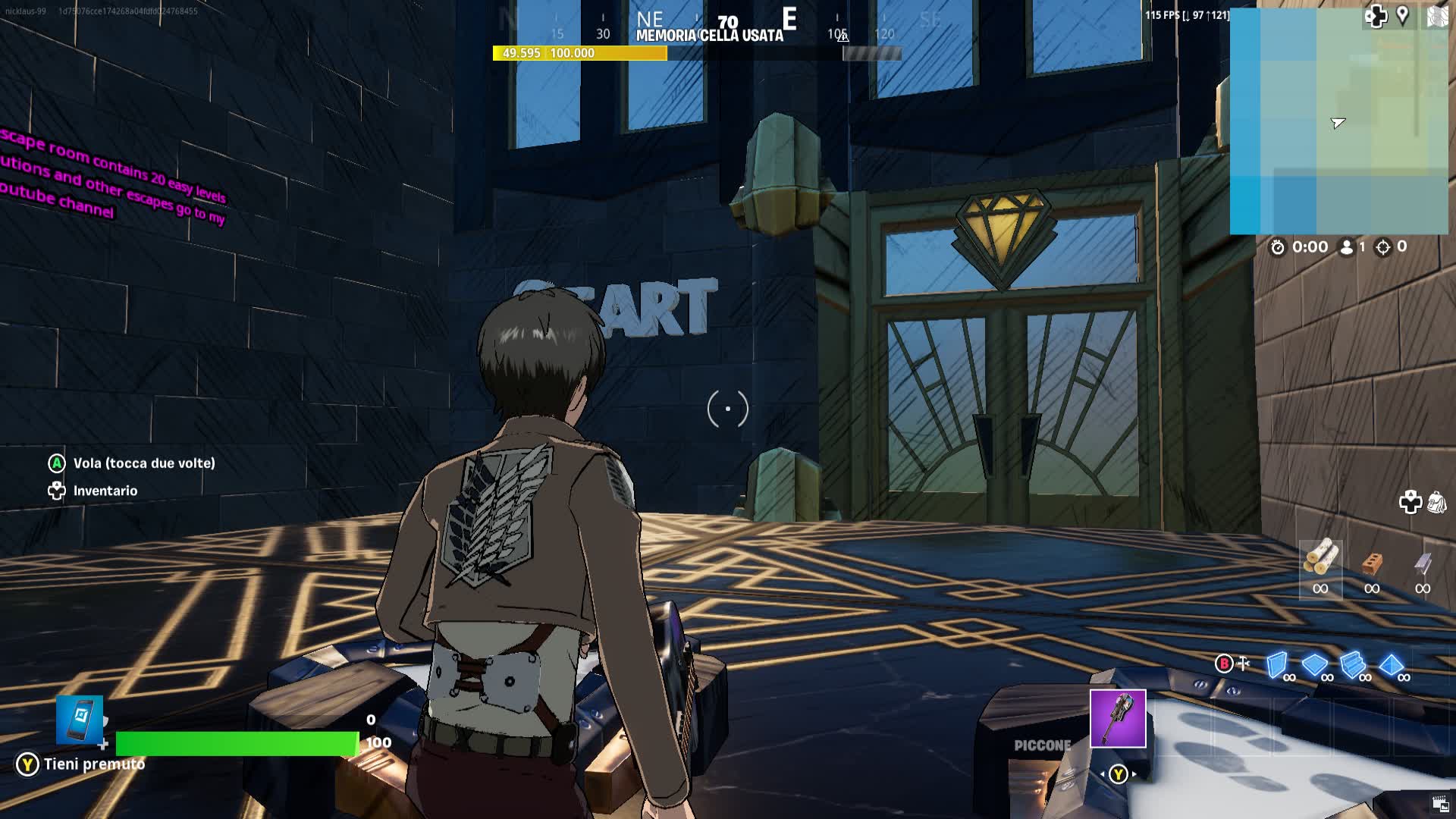 20 LEVEL ESCAPE EASY 1154-2010-5092 by niclkaus-99 - Fortnite Creative ...