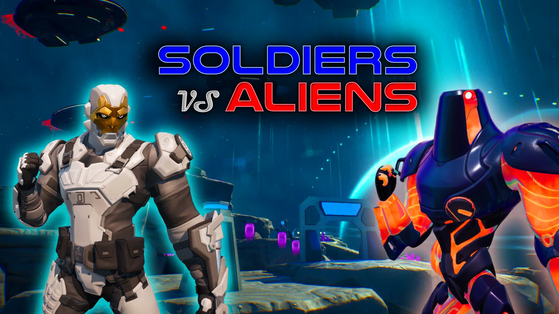 Soldiers vs Aliens 8552-2731-3532 by pixelandpoly - Fortnite Creative ...