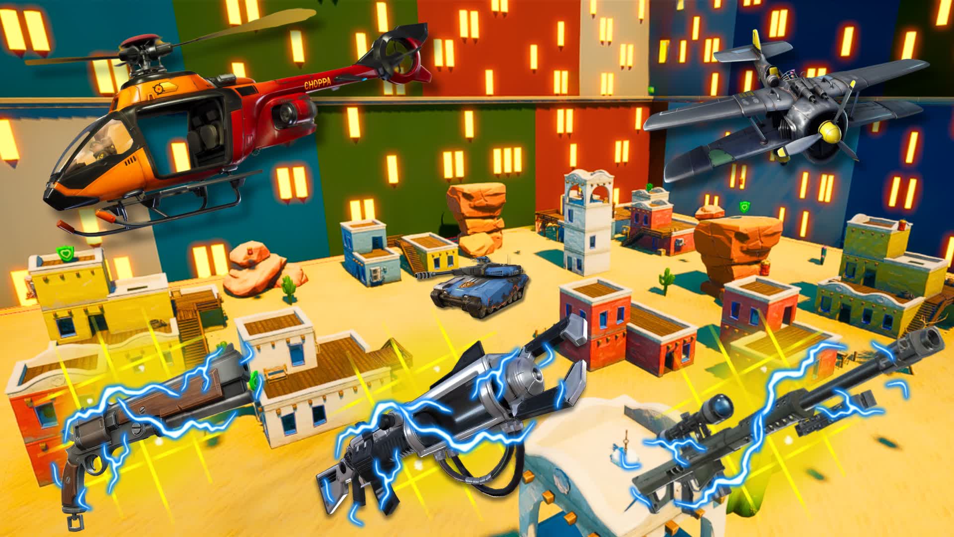 SUPER 1V1 WITH EVERY GUN 4499-6426-7383 by ezjiozi - Fortnite Creative ...