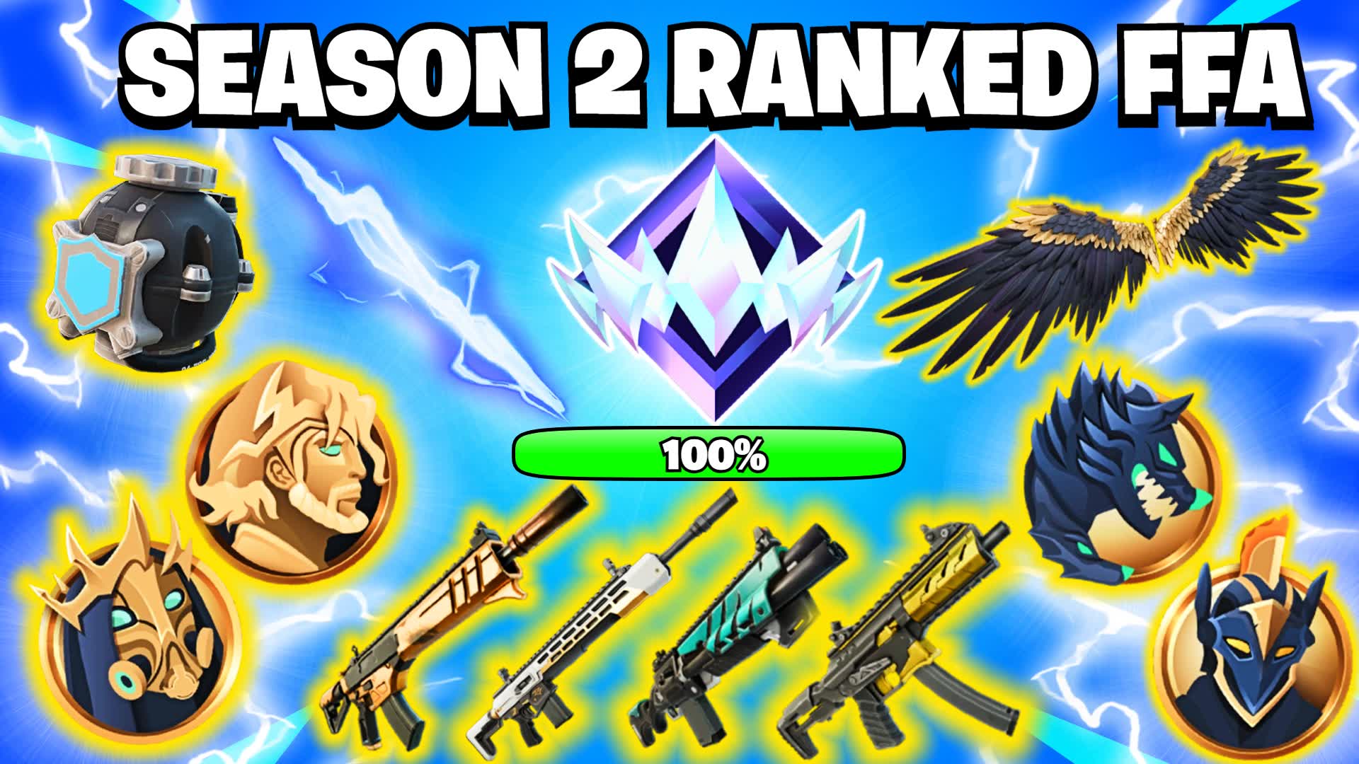 ⭐SEASON 2 ALL WEAPONS RANKED⭐ 6719-9344-3950 by oura - Fortnite ...