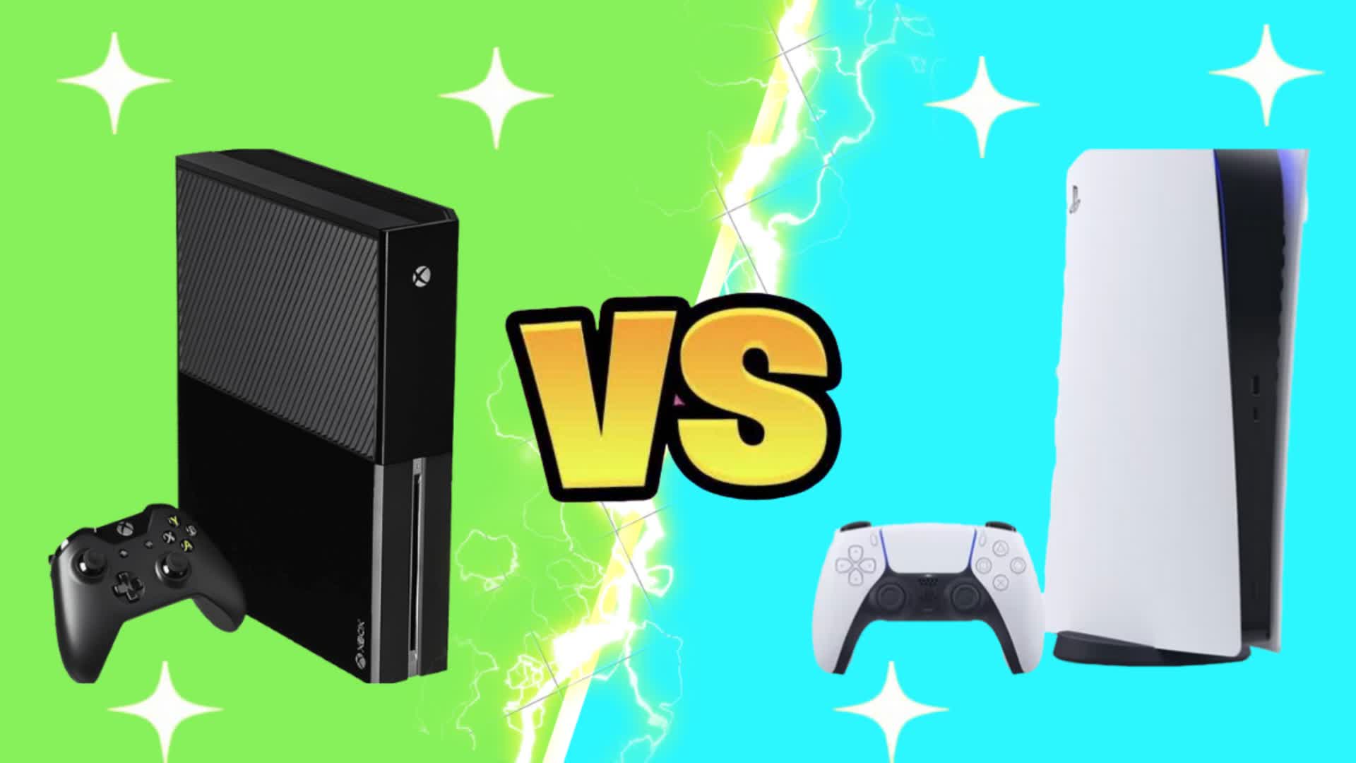 💚XBOX ONE VS PS5 💙 9421-7225-1492 by pros123 - Fortnite Creative Map ...