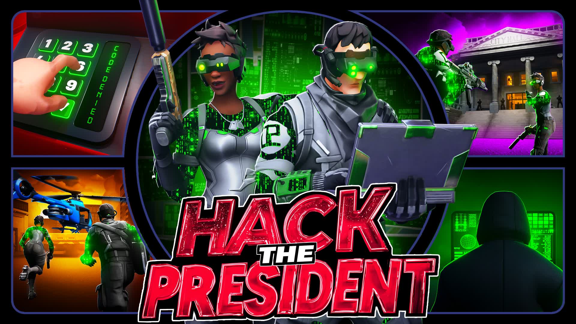 HACK THE PRESIDENT [ROGUELIKE] 8226-2531-9127 par fire_studios - Fortnite