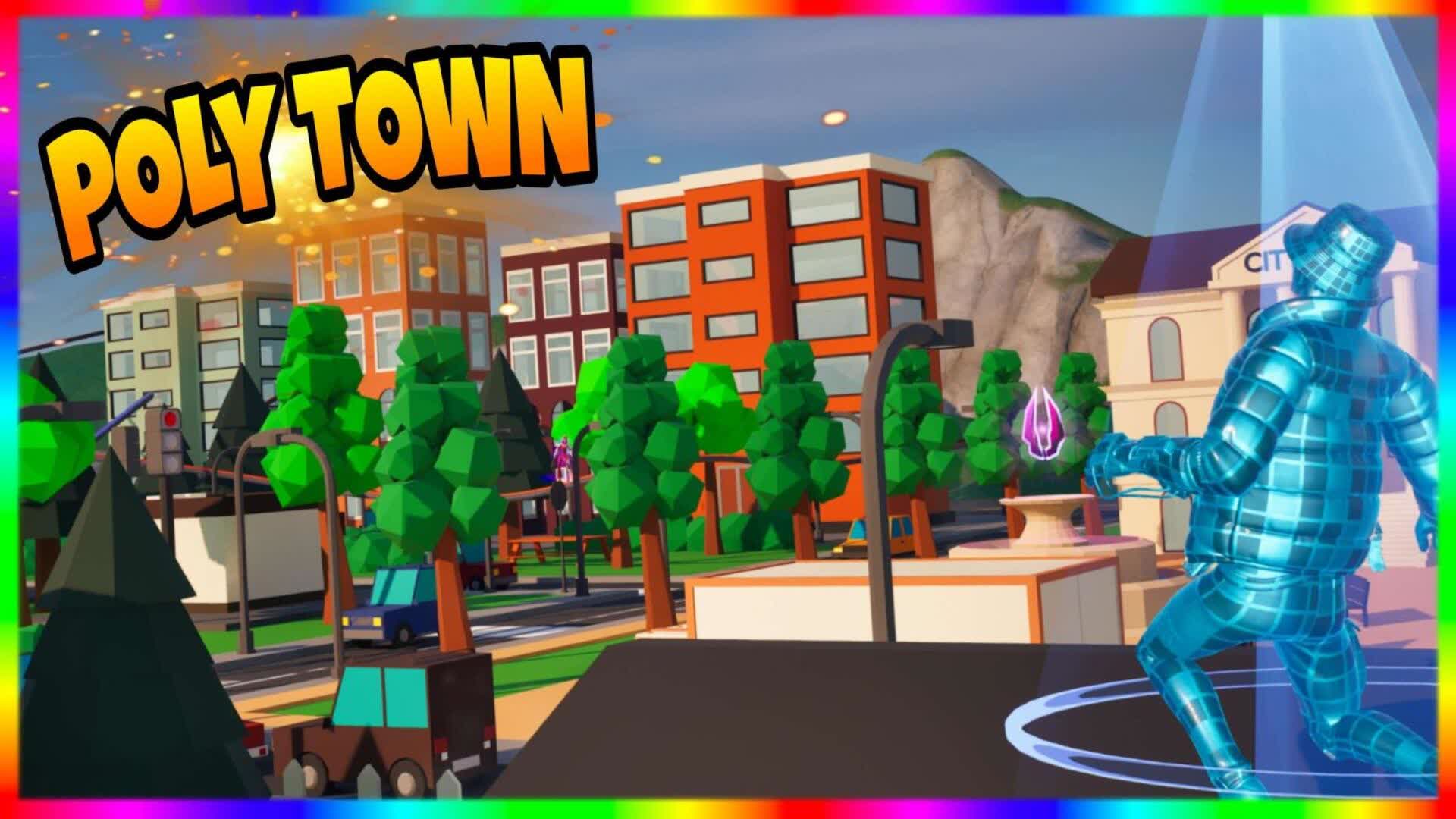 🏬POLY TOWN🔫GUN GAME 5906-7622-9856 by volviik - Fortnite Creative Map ...