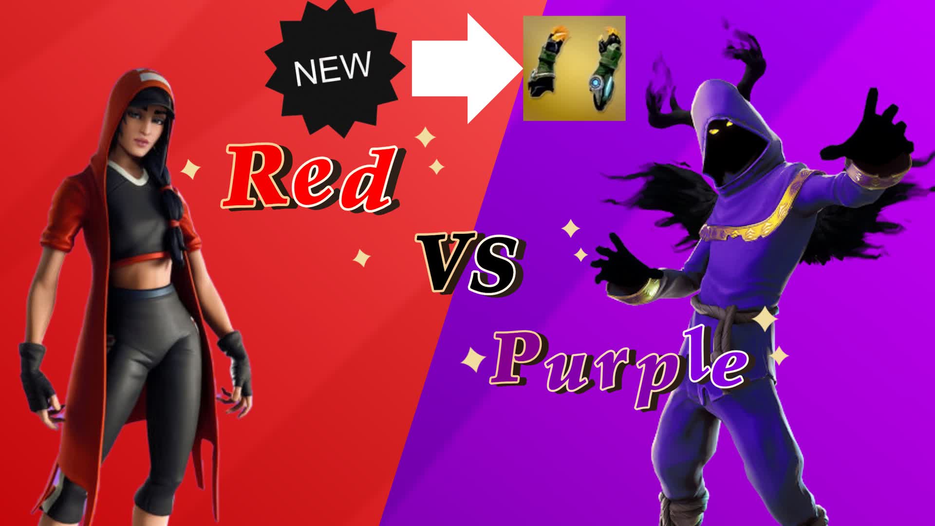Juega 💯RED VS PURPLE💜 | Fortnite Zone