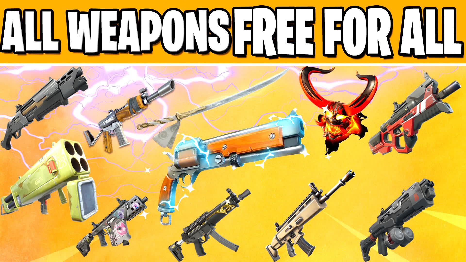 😈 ALL WEAPONS FREE FOR ALL PVP 9478-4575-1462 من ابتكار shuloxo - Fortnite