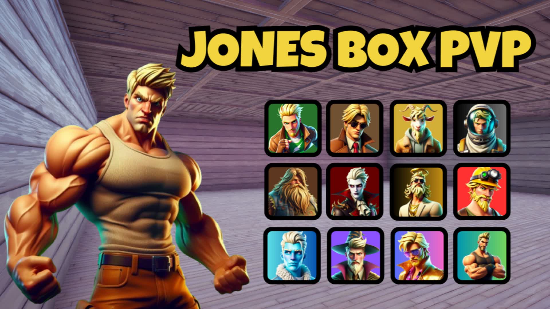 JONES BOX PVP 📦 4384-2685-5675 by kid-cobra - Fortnite Creative Map ...