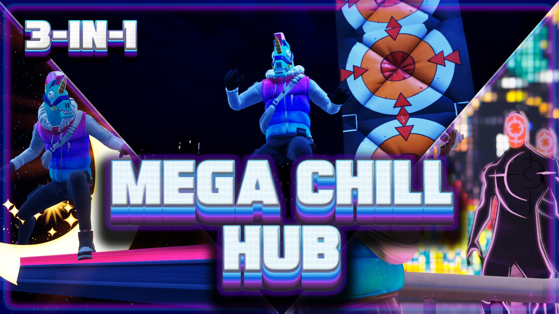 MEGA CHILL HUB 7930-8379-6090 by ib_studio - Fortnite
