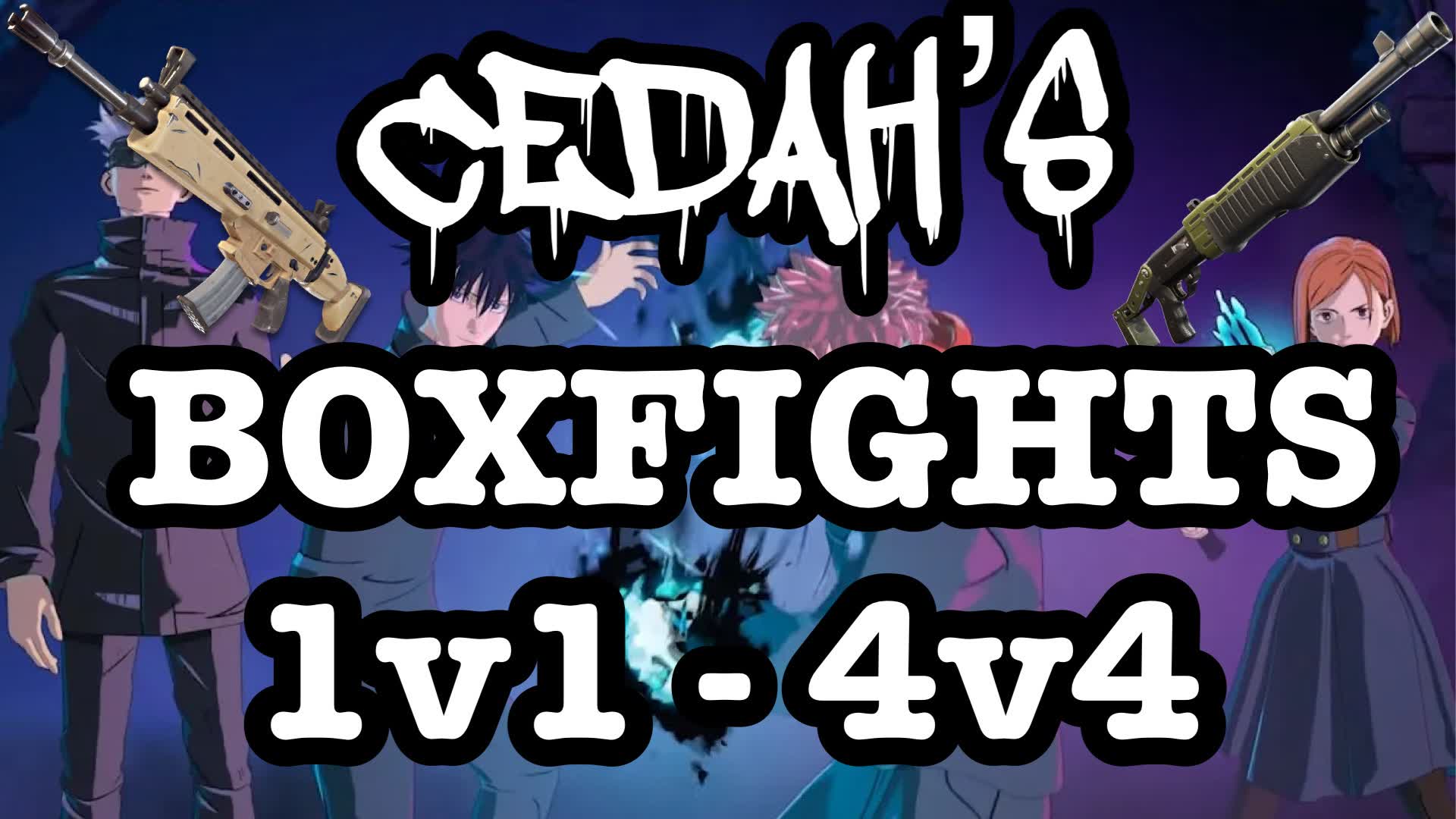 CEDAH"S BOXFIGHTS 1V1 4V4 0233-8401-9889 by cedah - Fortnite Creative ...