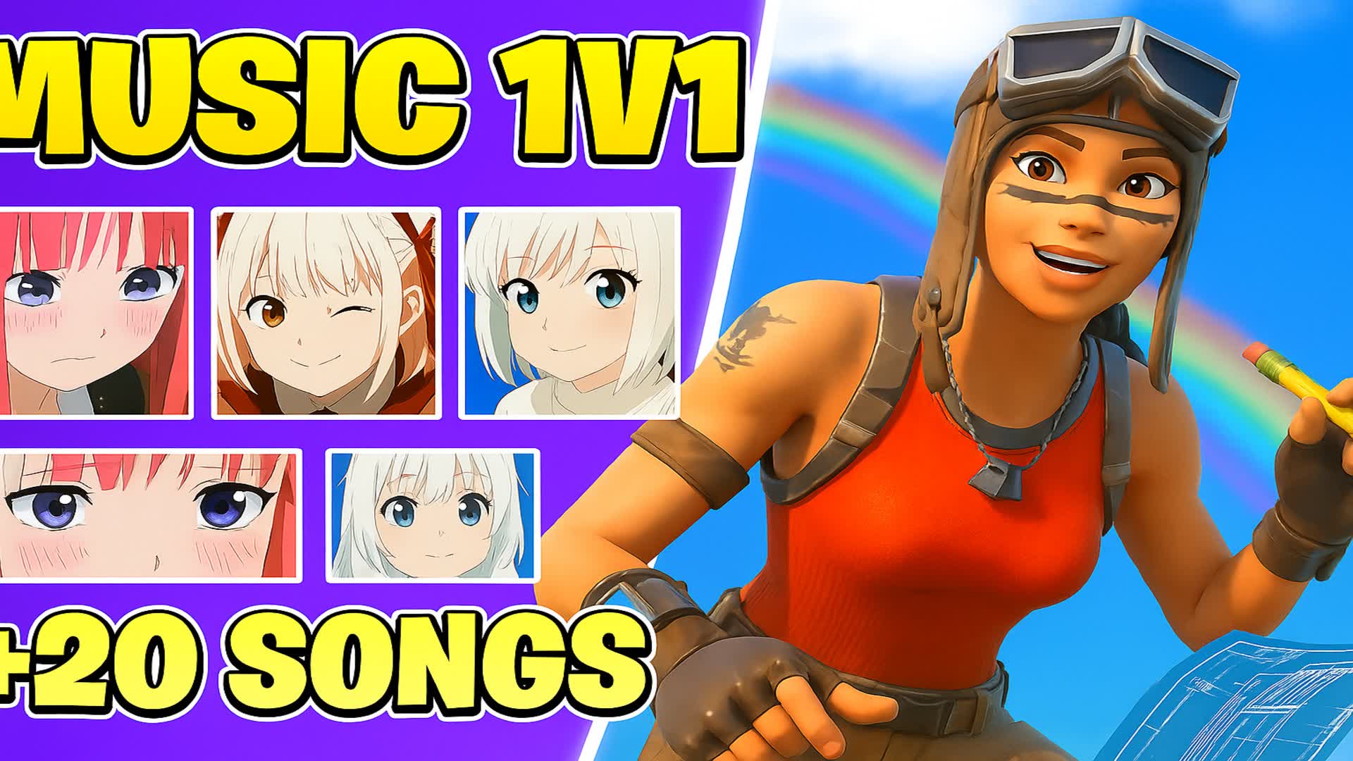 🏆1v1 MUSIC MAP🎵 9179-1686-3877 by wolfmen04 - Fortnite Creative Map ...