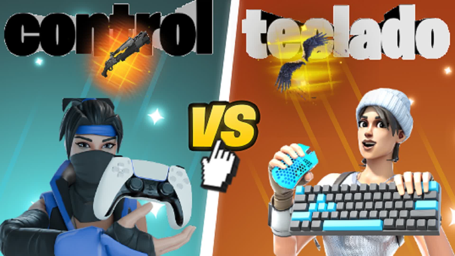 Control vs Teclado 0011-0152-4665 by r1co - Fortnite Creative Map Code - Fortnite.GG