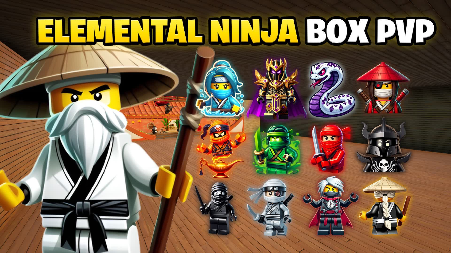 ELEMENTAL NINJA BOX PVP 📦 9573-8554-6308 by raisabos - Fortnite ...