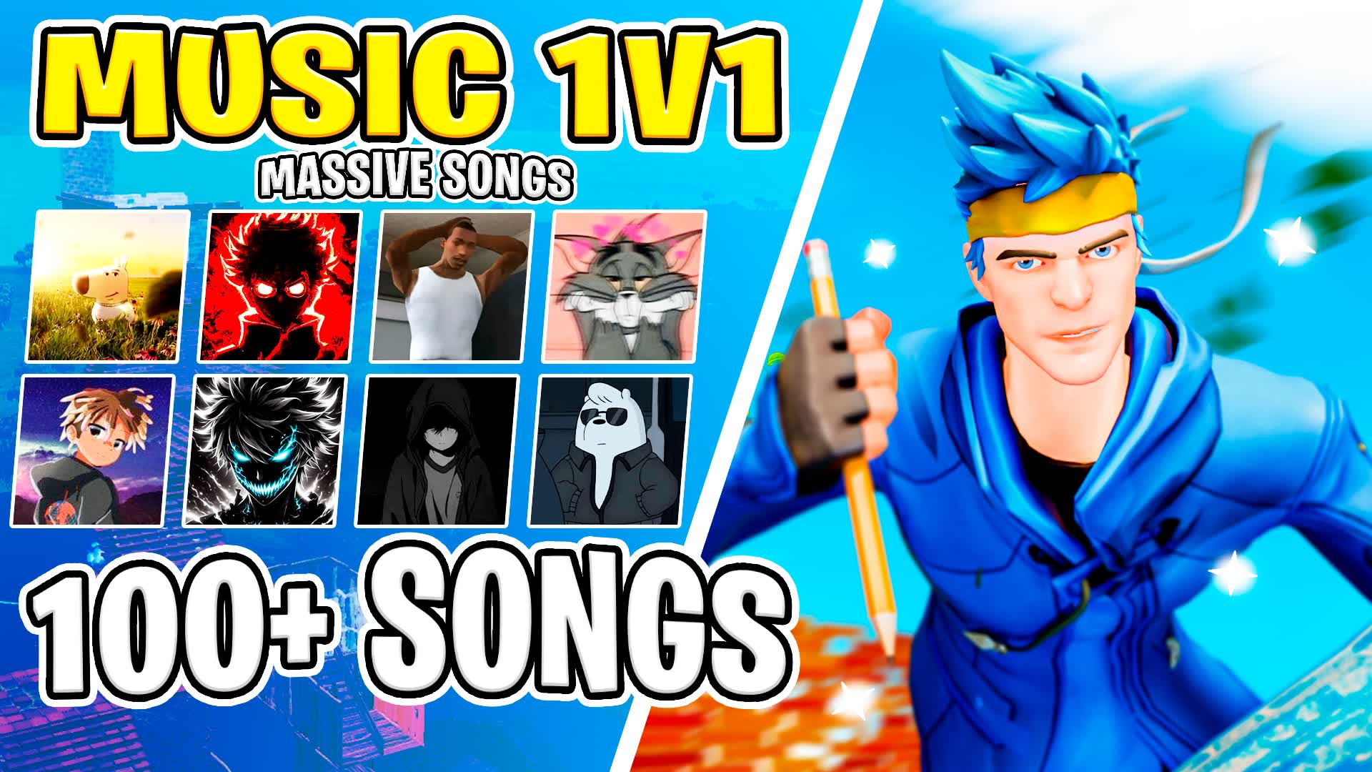 🌟MUSIC 1V1🎵[100+ Songs] 5300-4019-2172 by kandzy - Fortnite Creative ...