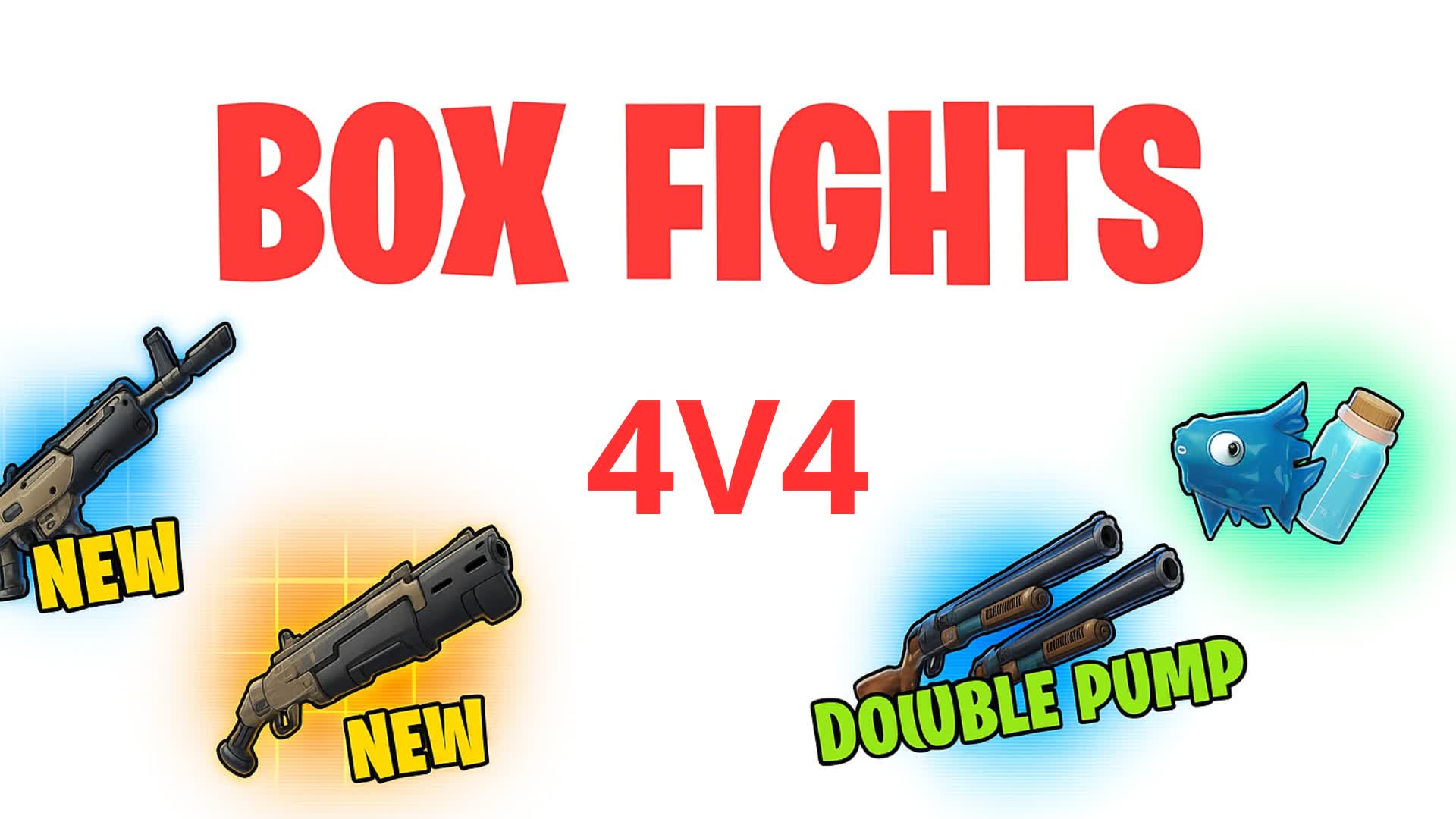 BOX FIGHTS 4v4 4086-7525-7569 by hkk567 - Fortnite Creative Map Code ...