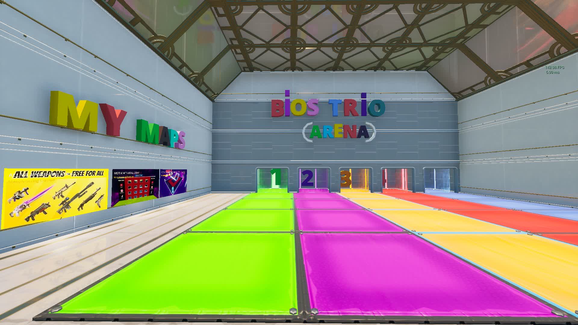 Arena Bio Trios Free For all 7503-2929-1042 by mti - Fortnite Creative ...