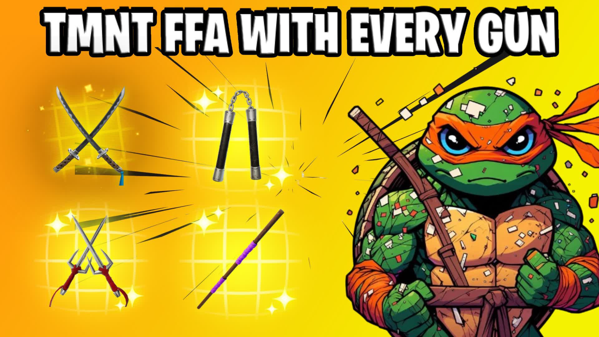 TMNT - FFA - With Every Gun 6252-9796-8705 by samz - Fortnite Creative ...