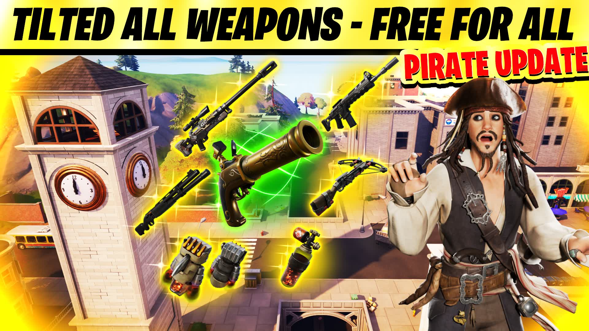 TILTED ALL WEAPONS - PIRATE FFA ⭐ 9587-7255-1823 by nufshi - Fortnite ...