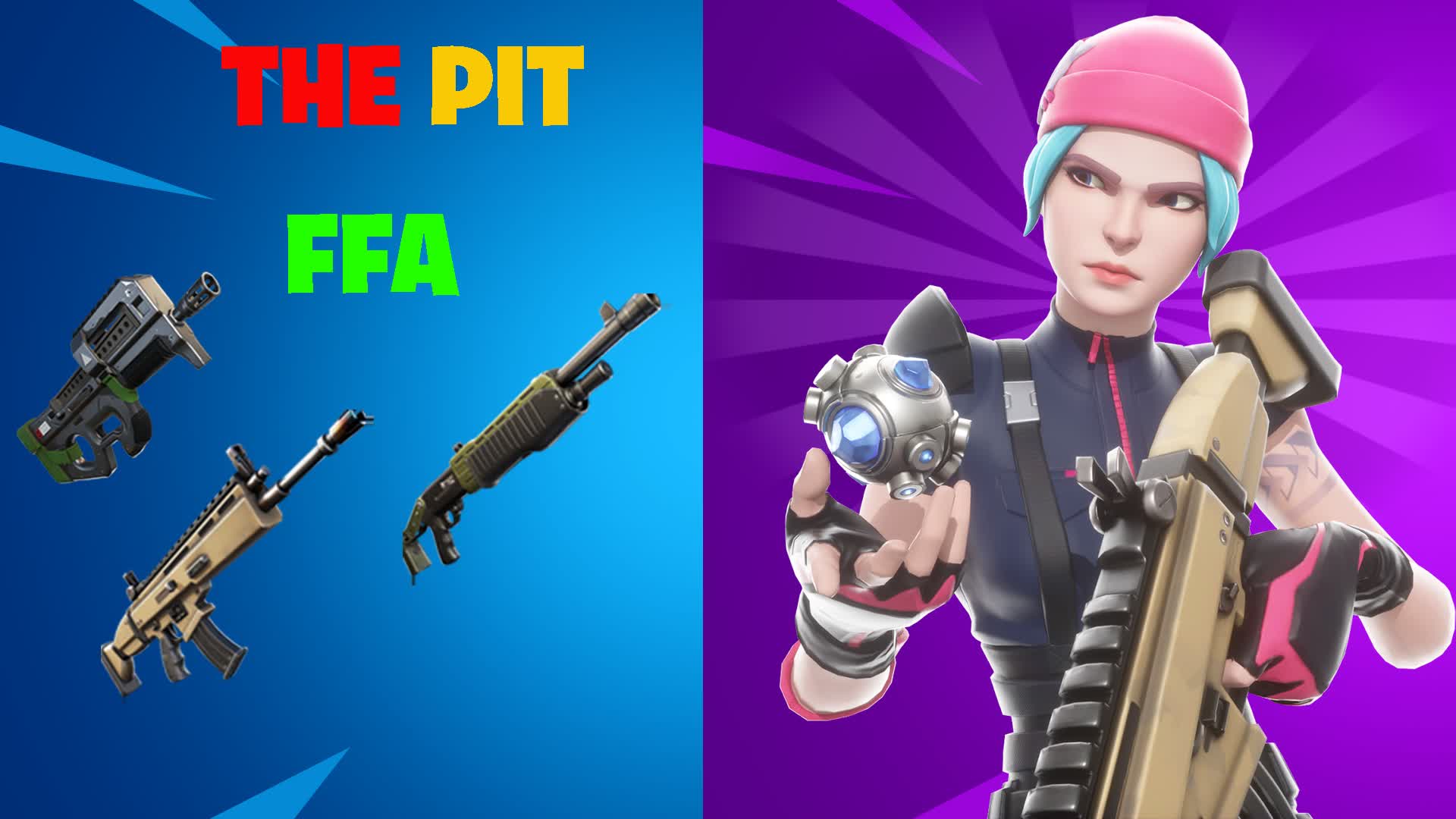 ⭐THE PIT FFA 🔥 7023-1979-4988 by feuer-chris - Fortnite Creative Map ...