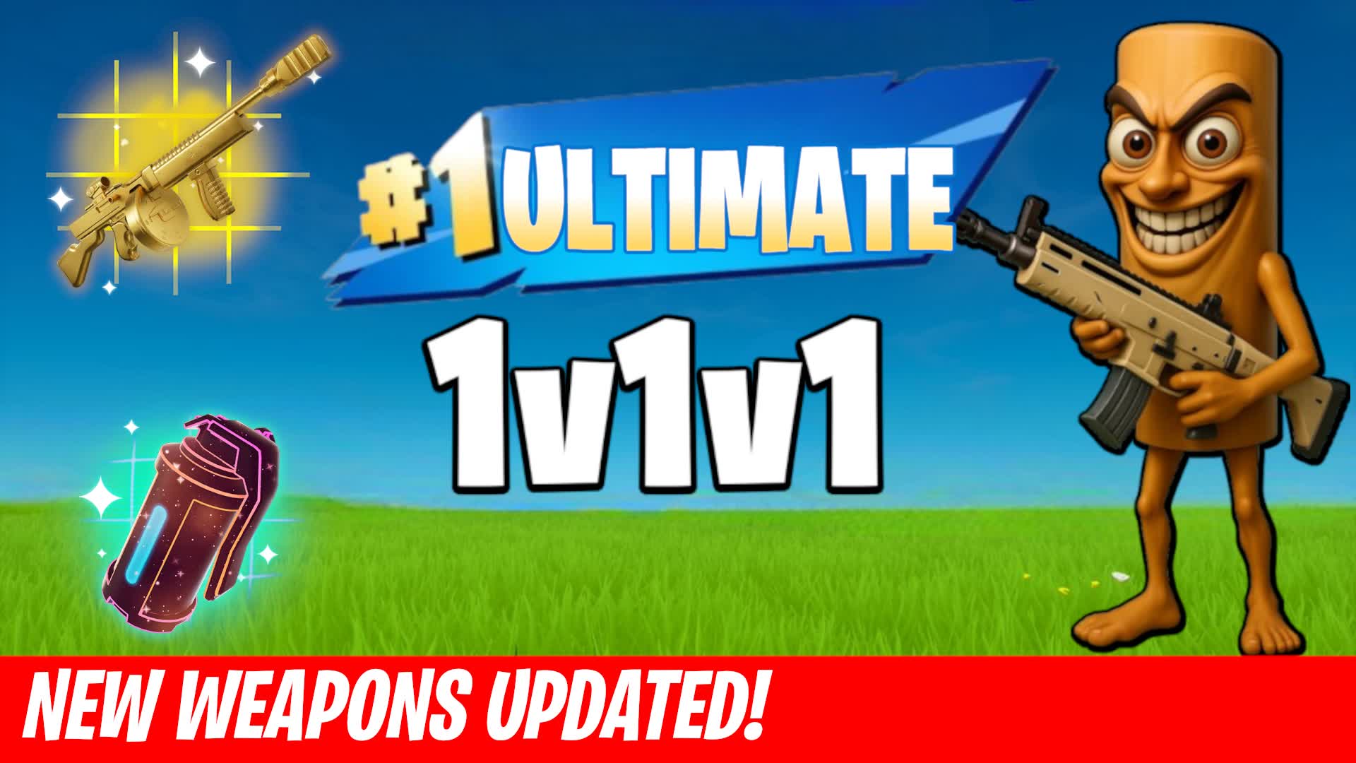 ULTIMATE 1V1V1 - النهائي الكل ضد الكل 5221-9065-4855 by mkaybandz - Fortnite Creative Map Code ...