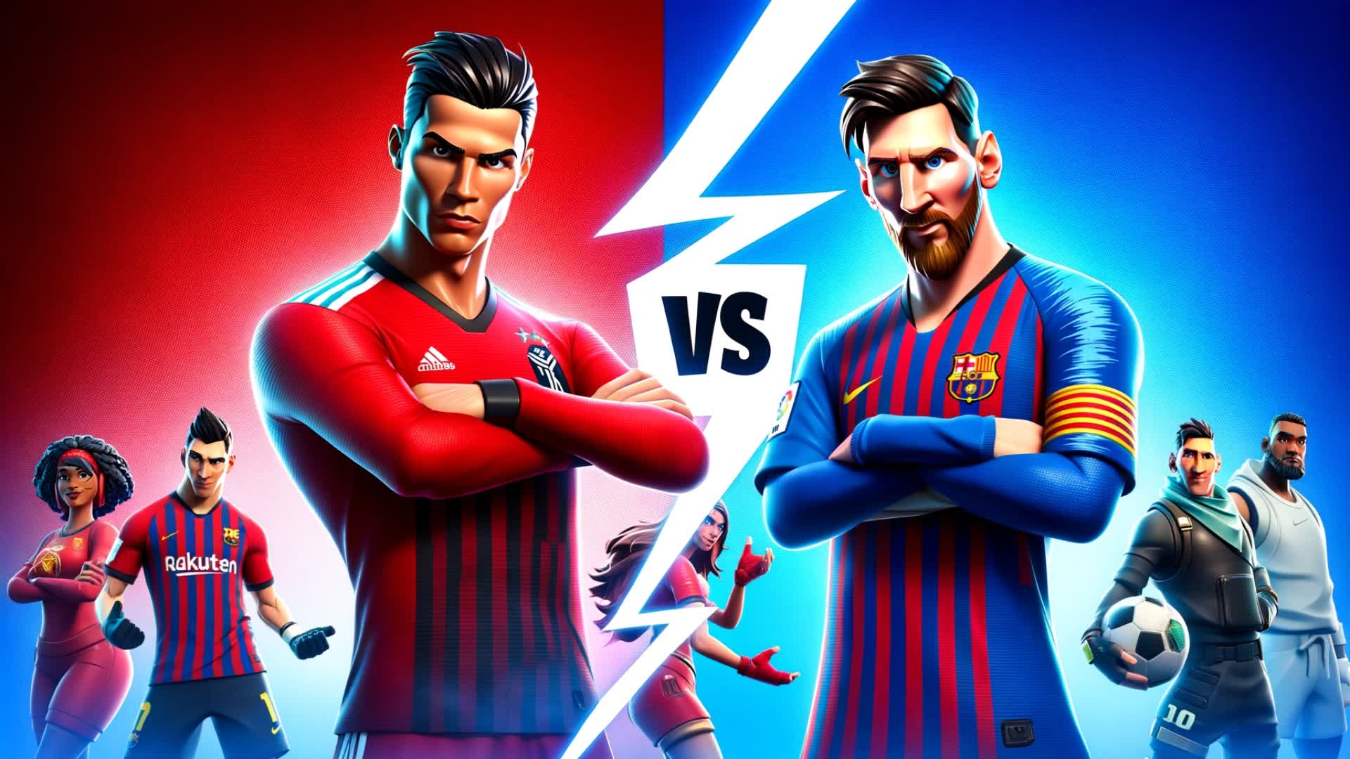🐐Ronaldo Vs Messi🐐 3089-6119-1911 by teamfmc - Fortnite Creative Map ...