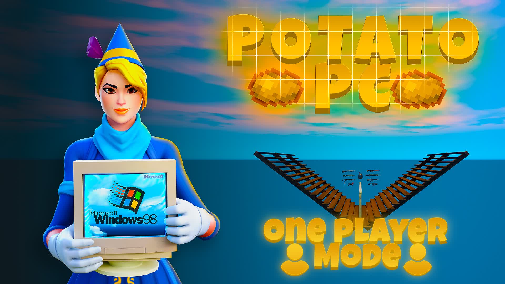 🥔POTATO PC 1V1 BUILD FIGHTS🥔 0484-6169-5698 by tr1.0 - Fortnite ...