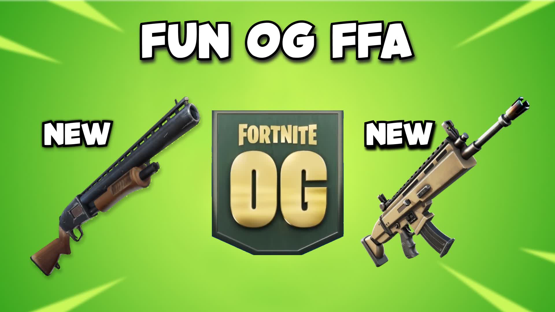 ⭐ NEW WORLD FFA - ALL WEAPONS OG 1279-8901-4357 من ابتكار erho - Fortnite