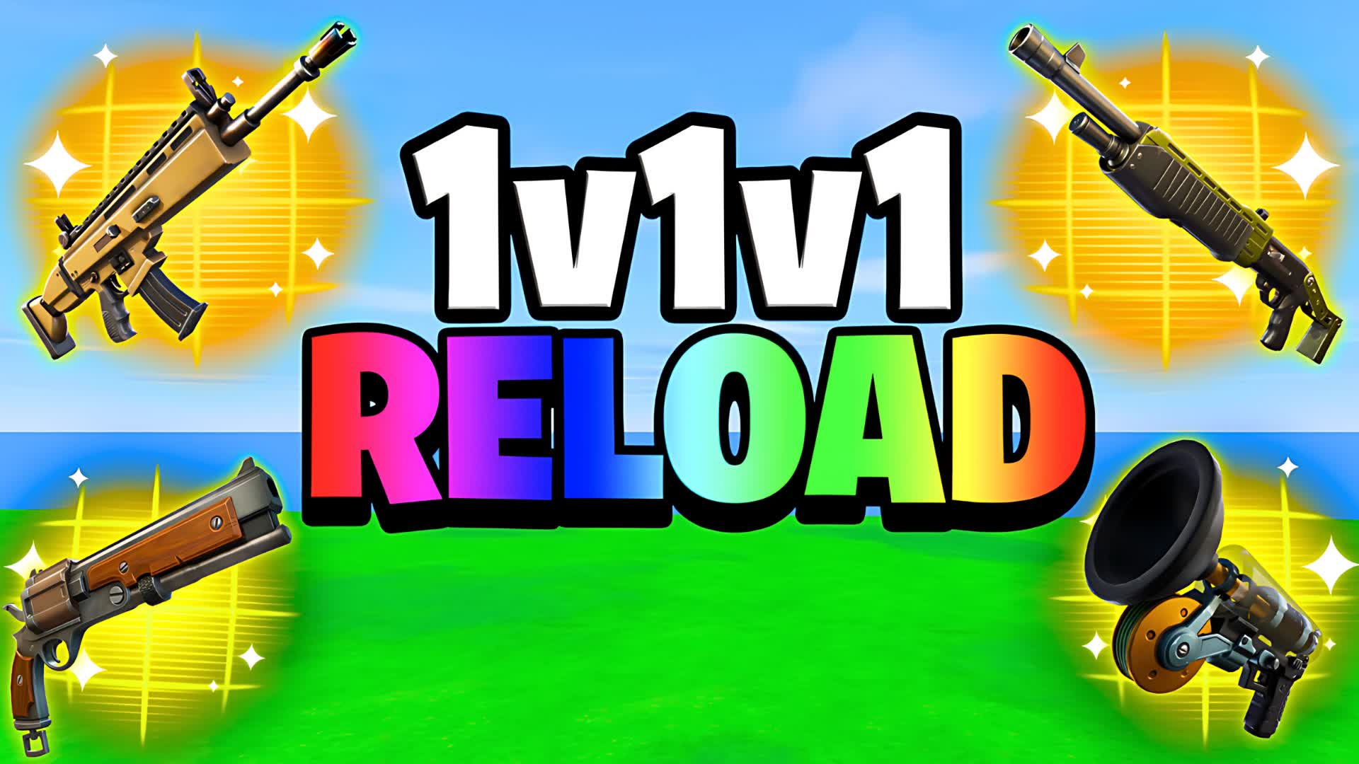 1v1v1 Reload PvP Zone Wars 6045-8820-8984 by folaxx - Fortnite Creative Map Code - Fortnite.GG