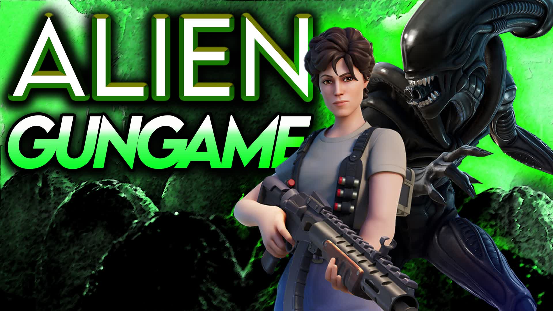 ALIEN-GunGame 8982-7661-0313 by kiiwiit3 - Fortnite.GG