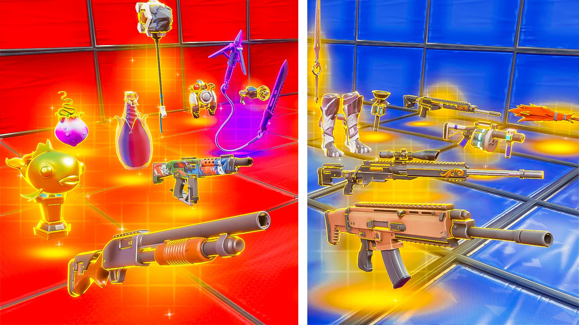 🔴🔵 CRACKED RED VS BLUE 6489-3887-9196 by rvus - Fortnite Creative Map ...