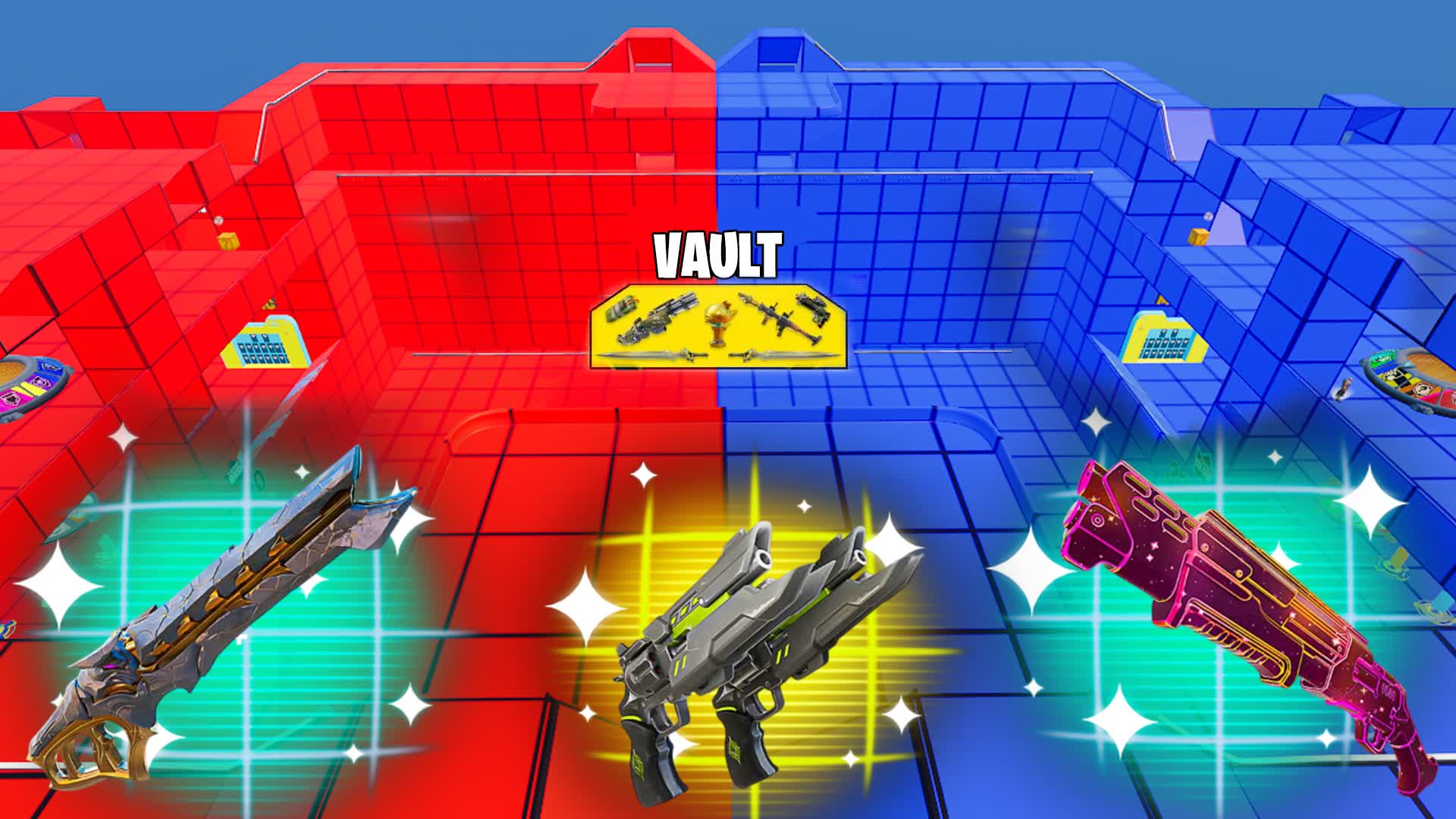 RED V BLUE EXTREME (V.2) 3247-2893-9889 by thdr - Fortnite