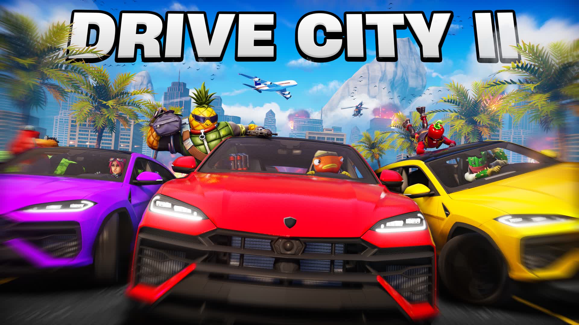 🚔DRIVE CITY 2💥 7113-4960-5202 by cr1pzzy - Fortnite Creative Map Code ...