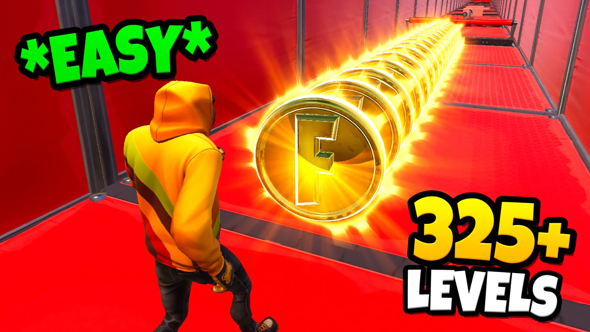 👑EASY COIN PARKOUR 325+👑 9953-7697-6614 by super_obby - Fortnite Creative Map Code - Fortnite.GG